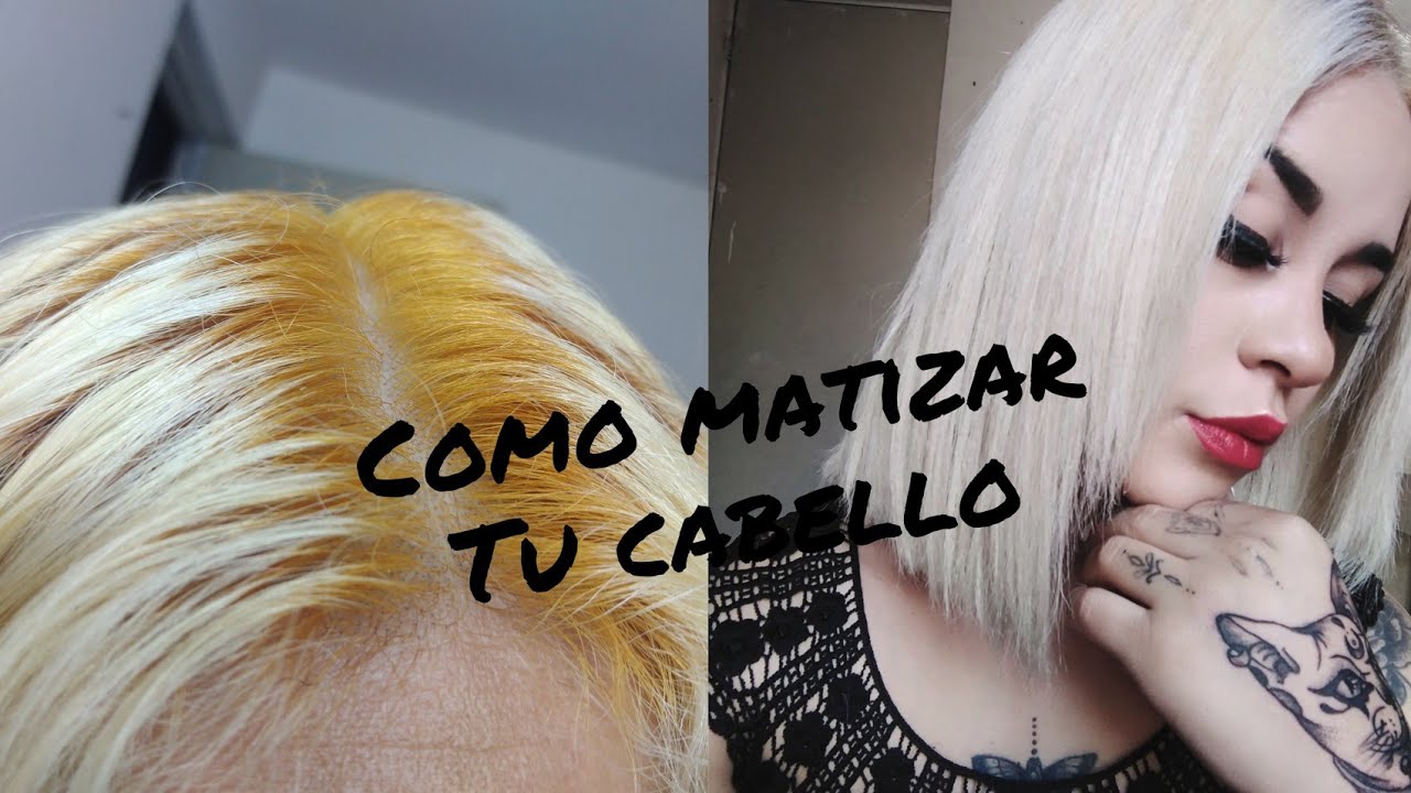 Cómo neutralizar tonos amarillos en cabello ️ feminaecosmetics💥